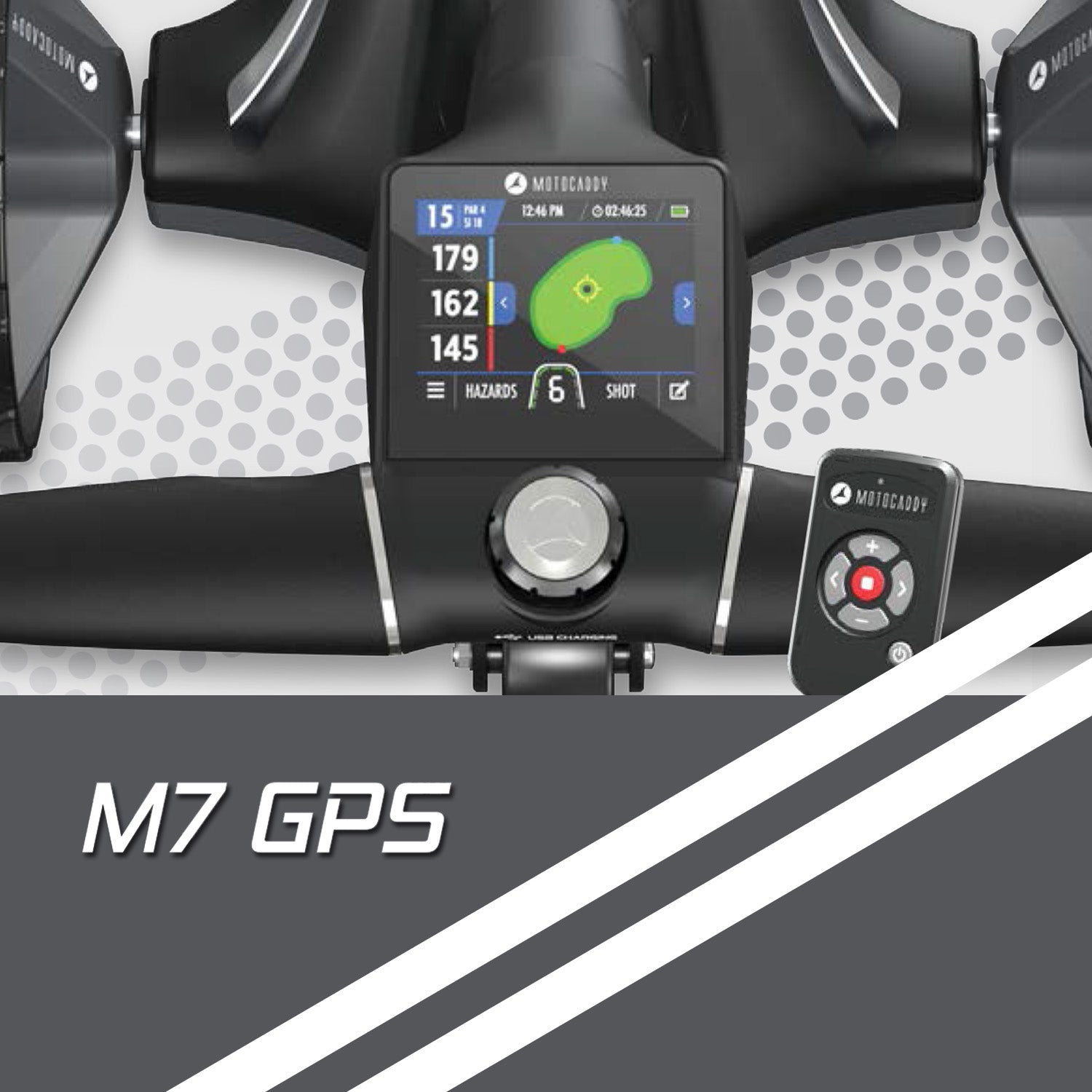 Motocaddy M7 GPS Electric Trolley | Get 3x AIR MILES | The Golfather ...